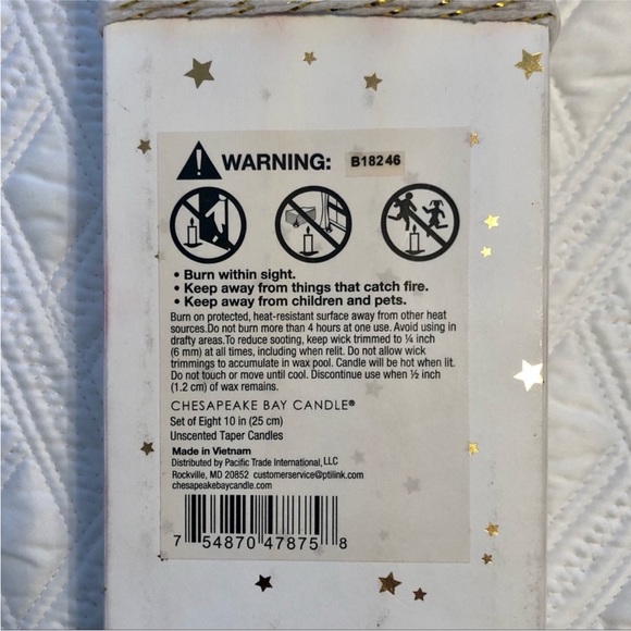 Chesapeake Bay | Accents | Chesapeake Bay Deep Red Taper Candle Ser ...